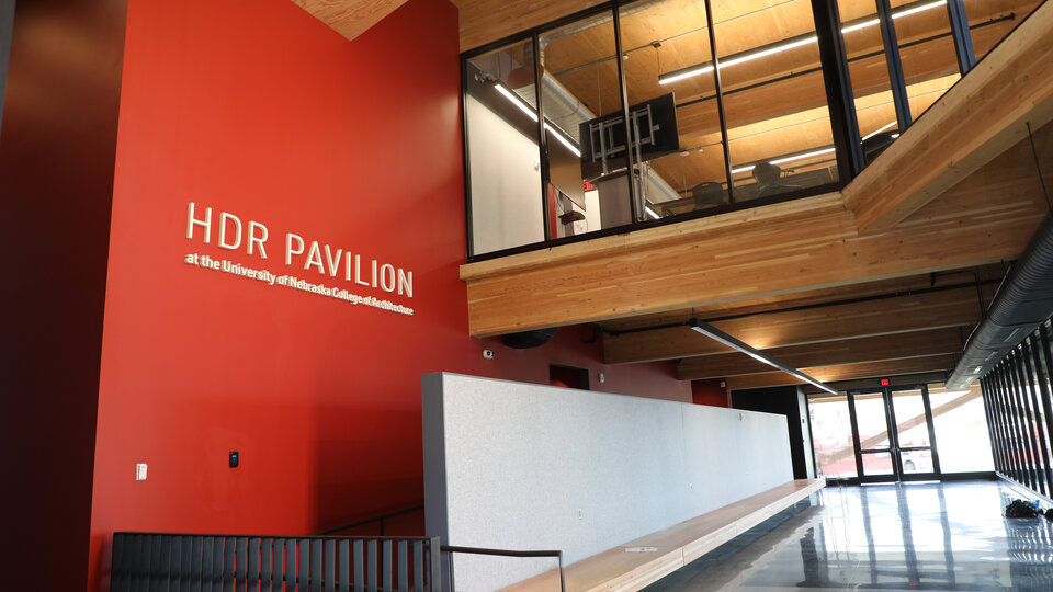 HDR Lobby / T Studio Room Reservation | College of Architecture | Nebraska